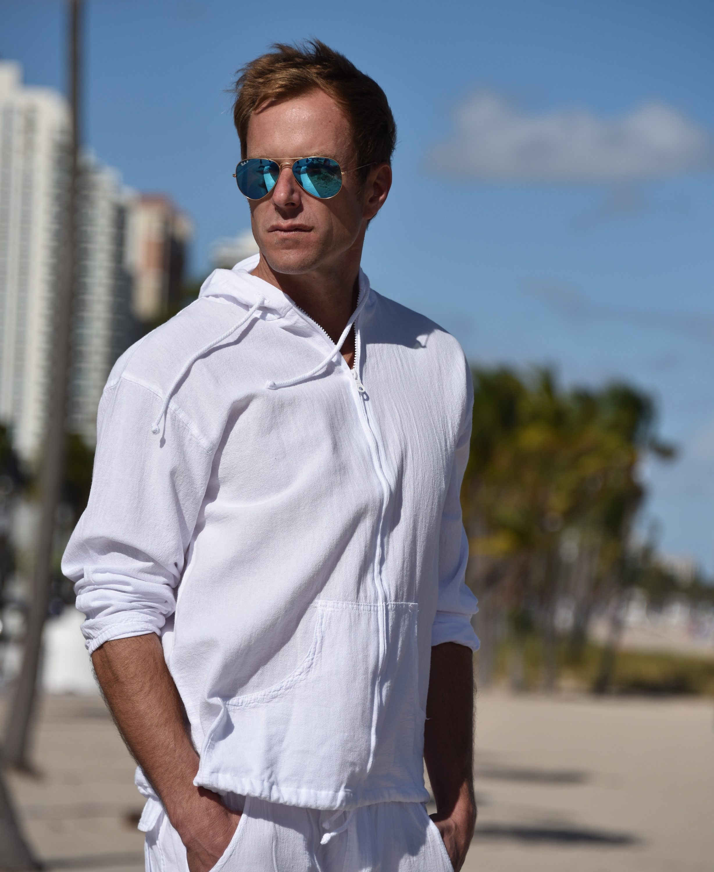 Cotton Wind Jacket - Cotton Natural